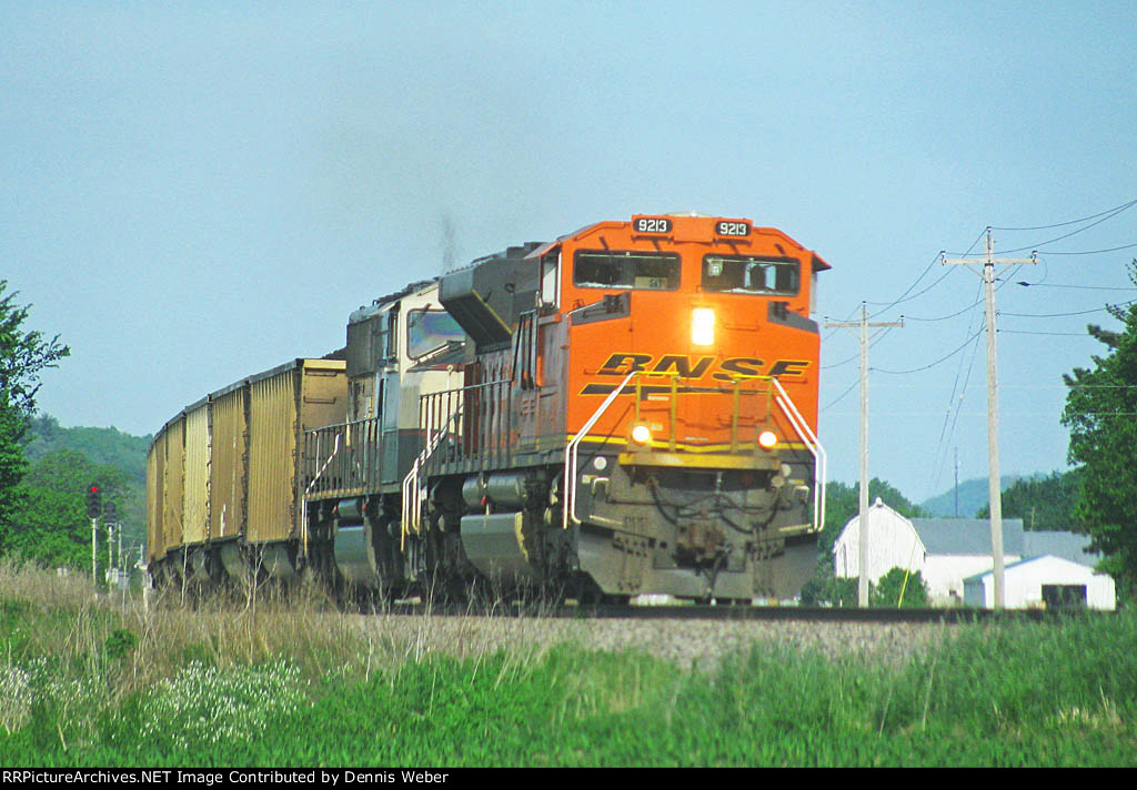 BNSF 9213, CP's Tomah Sub.